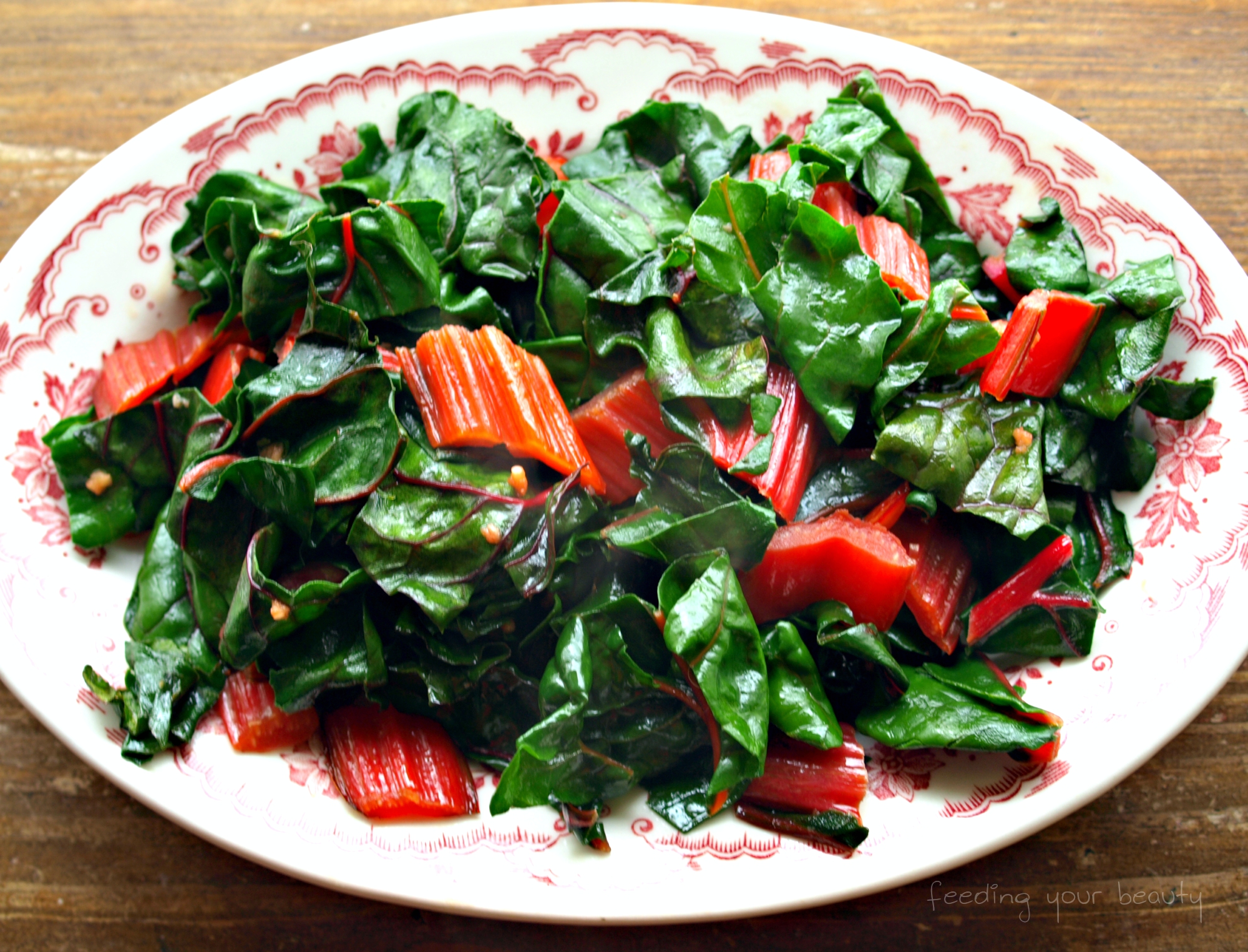 Simply Delicious: Sautéed Rainbow Chard and Garlic – Feed Your Beauty