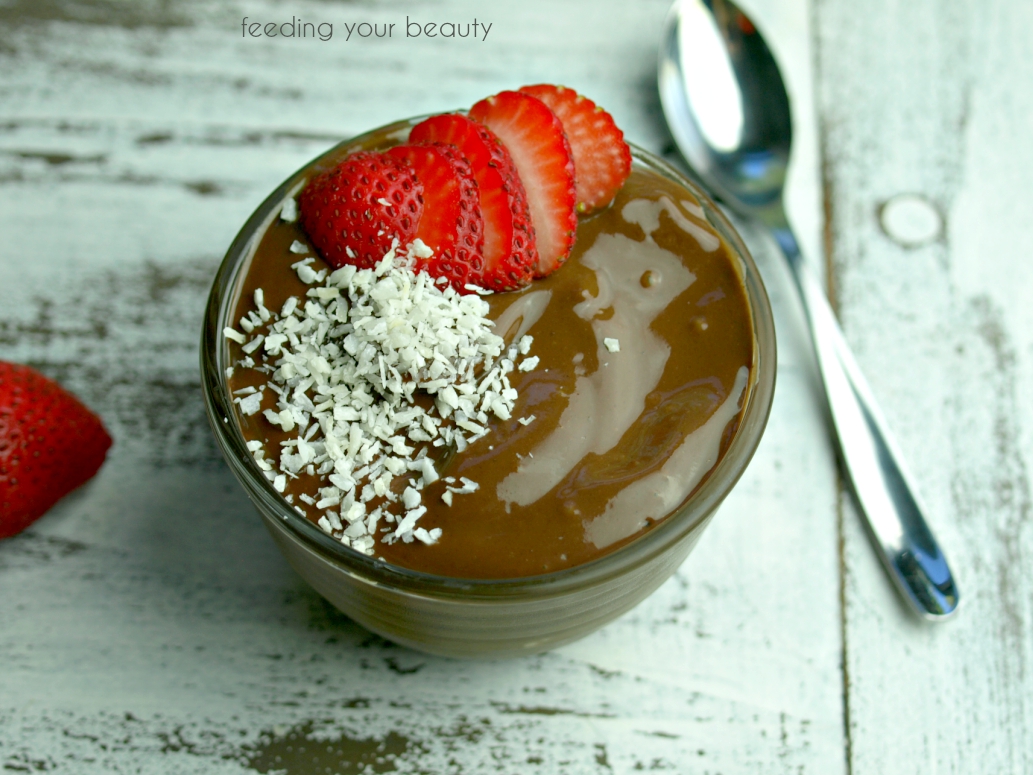 4 Ingredient Vegan Chocolate Pudding (Low-Fat, Nut-free, Soy-free, Date ...