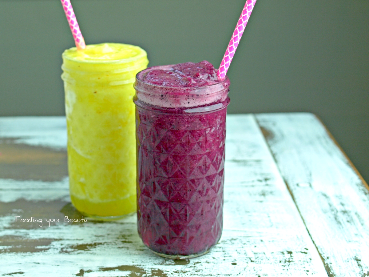Healthy, All-Natural “Slurpees” (no sugar added) – Feed Your Beauty