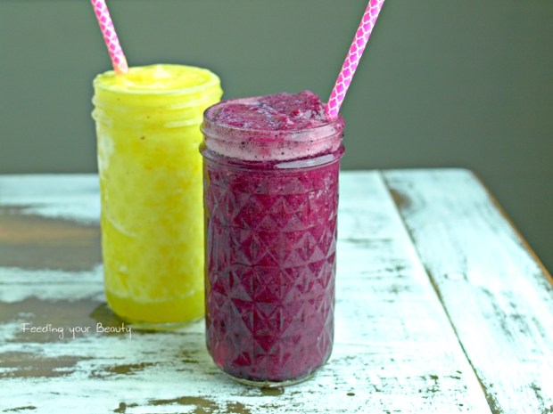 Healthy, All-Natural “Slurpees” (no sugar added) – Feed Your Beauty