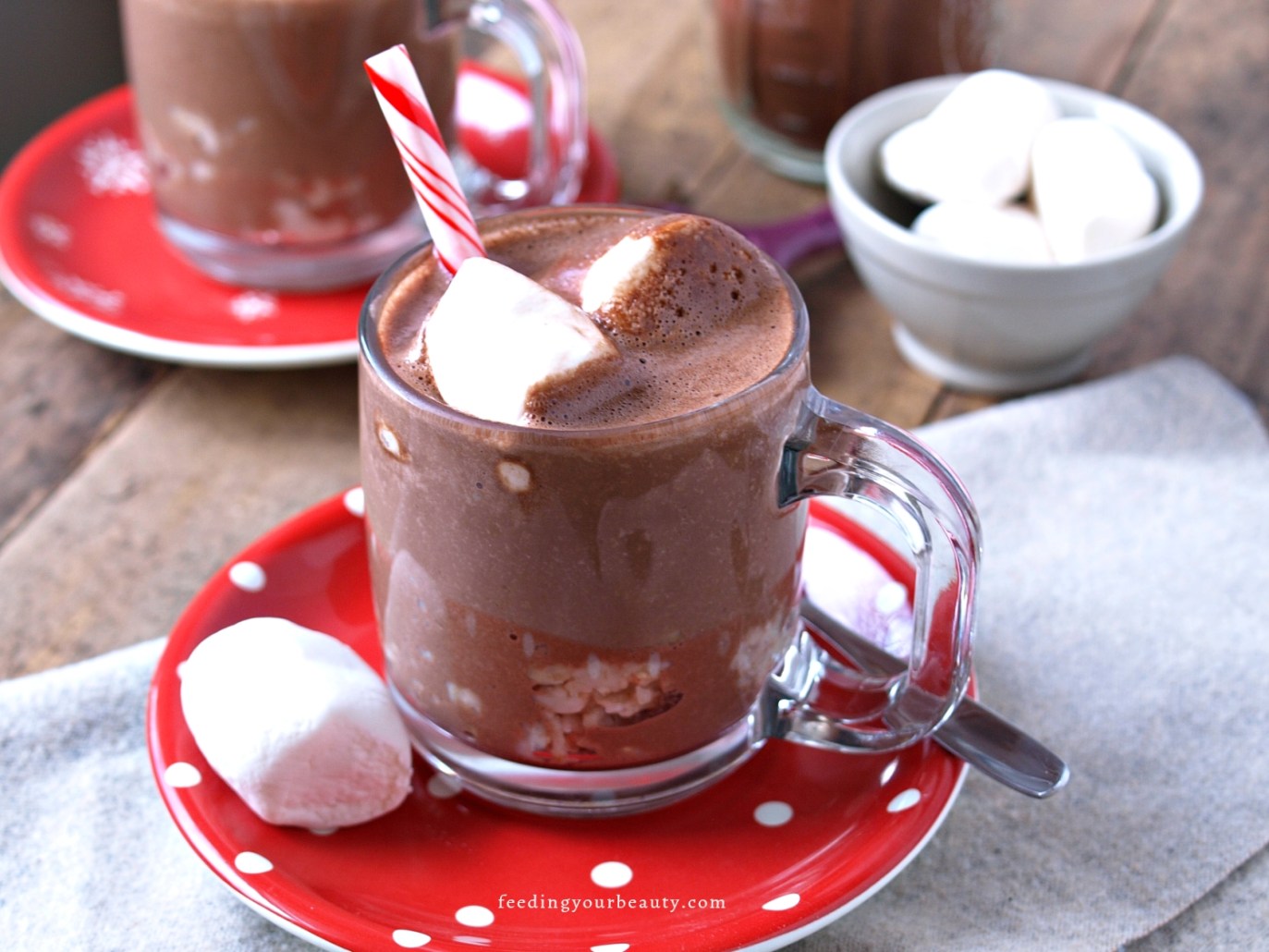 Superfood Hot Chocolate Oatmeal Mug – Vegan, Gluten Free, Refined Sugar ...