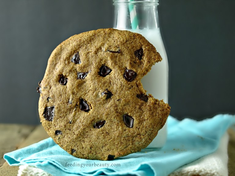 Giant Vegan and Gluten Free Chocolate Chip Cookie For One (or Two ...